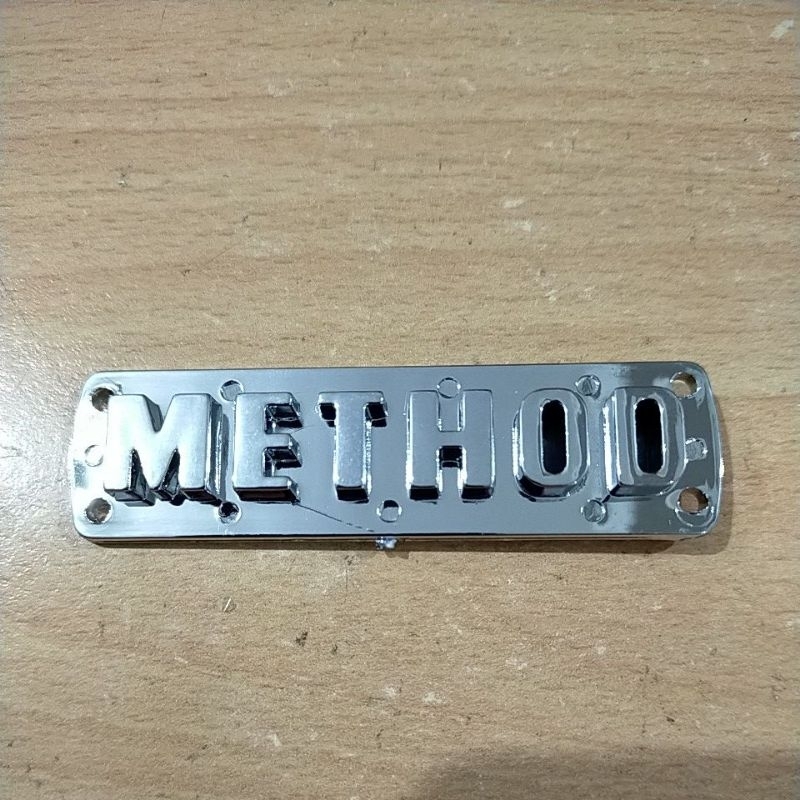 Jual Logo Velg Method Chrome 1 biji | Shopee Indonesia