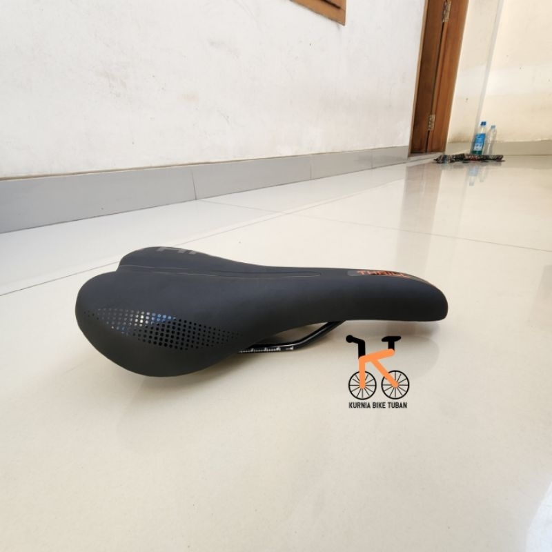 Jual Saddle Sepeda THRILL Gel Sadel Empuk MTB RB | Shopee Indonesia
