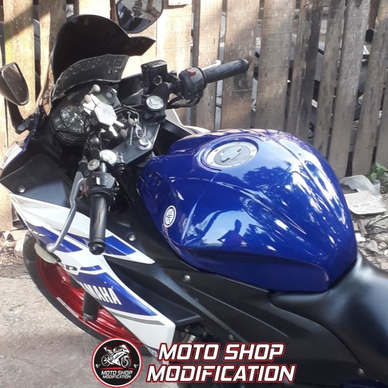 Jual Cover Kondom Tangki Model R1 PNP Yamaha R25 OLD 2014-2018 | Shopee ...