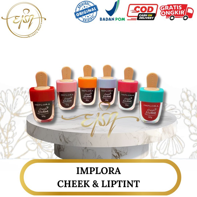 Jual Implora Cheek and Lip Tint / Implora Lip tint | Shopee Indonesia