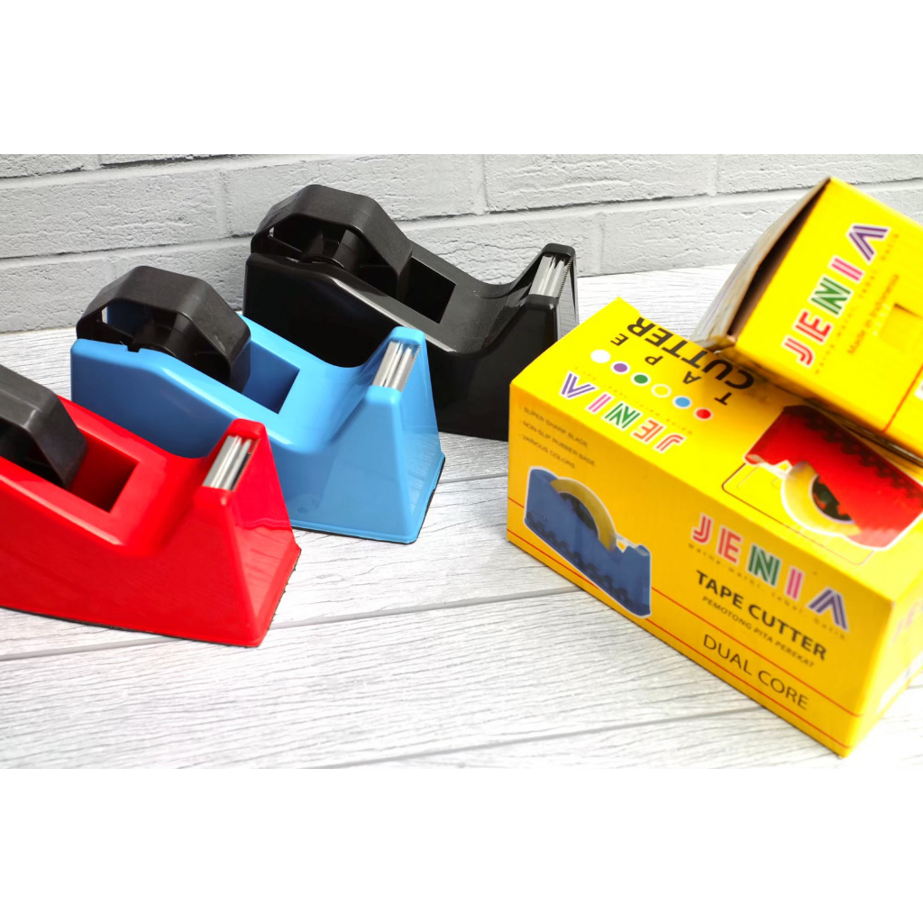 Jual Tape Dispenser Jenia Tajam Untuk Ukuran Isolasi 12 dan 24 mm ...