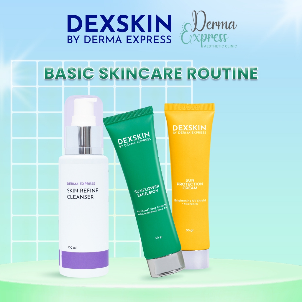 Jual DEXSKIN Basic Skincare Routine | Shopee Indonesia