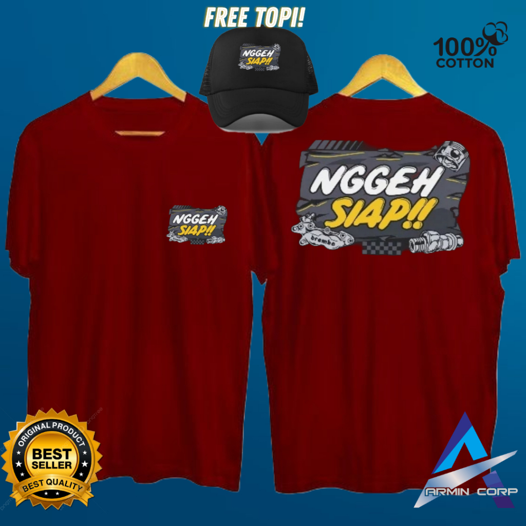 Jual KAOS DISTRO DESAIN SABLON NGGEH SIAP!! SIMPLE KEREN SABLON PREMIUM ...