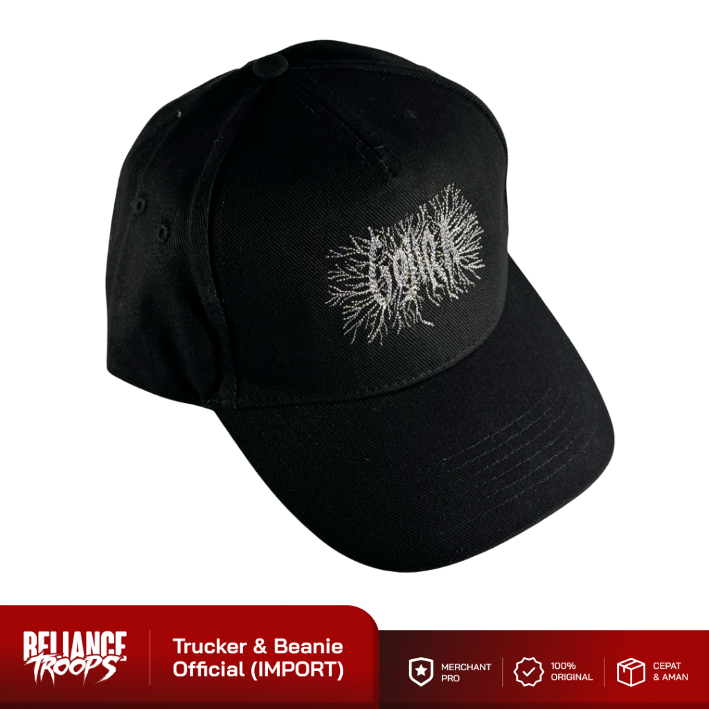 Jual Baseball Cap Official | Gojira - Branch Logo Black | Shopee Indonesia