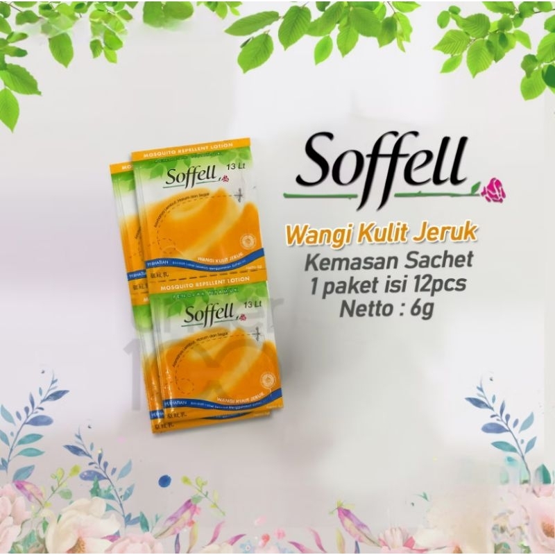 Jual AGATHA OLSHOP - SOFFELL AUTAN SATUAN KULIT JERUK BUNGA GERANIUM ...