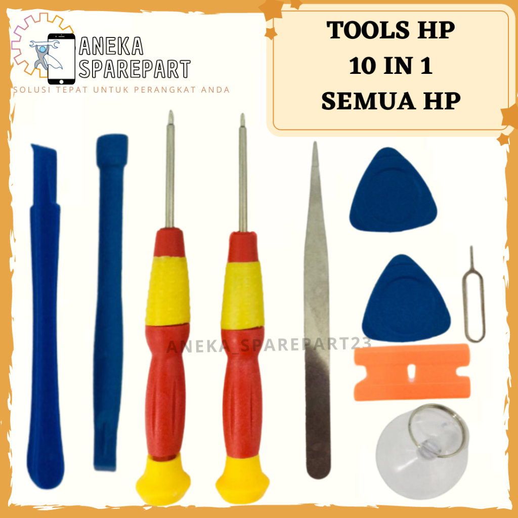 Jual TOOL SET OBENG 10 IN 1 UNTUK BUKA SEMUA JENIS HP ANDROID | Shopee ...