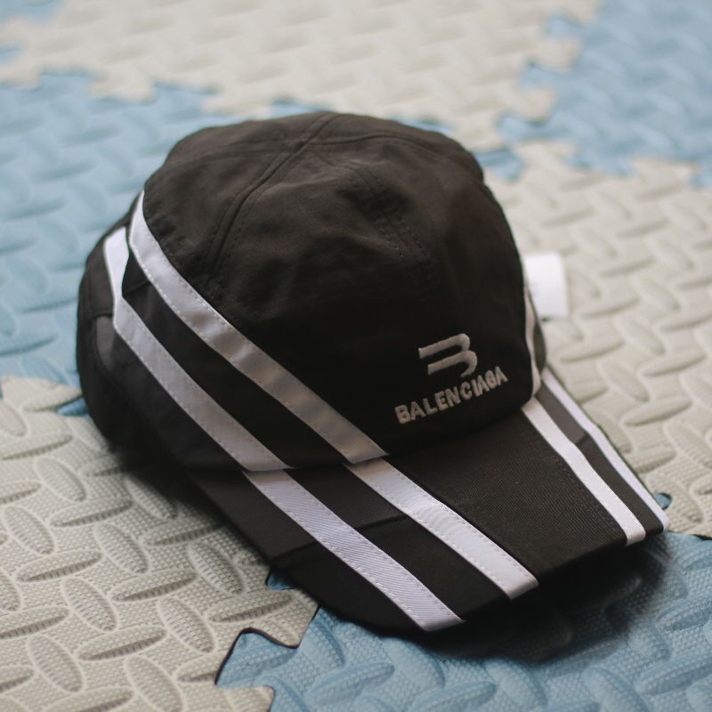 Jual CAP BLCG STRIPE GREY (1:1 MARKET) | Shopee Indonesia