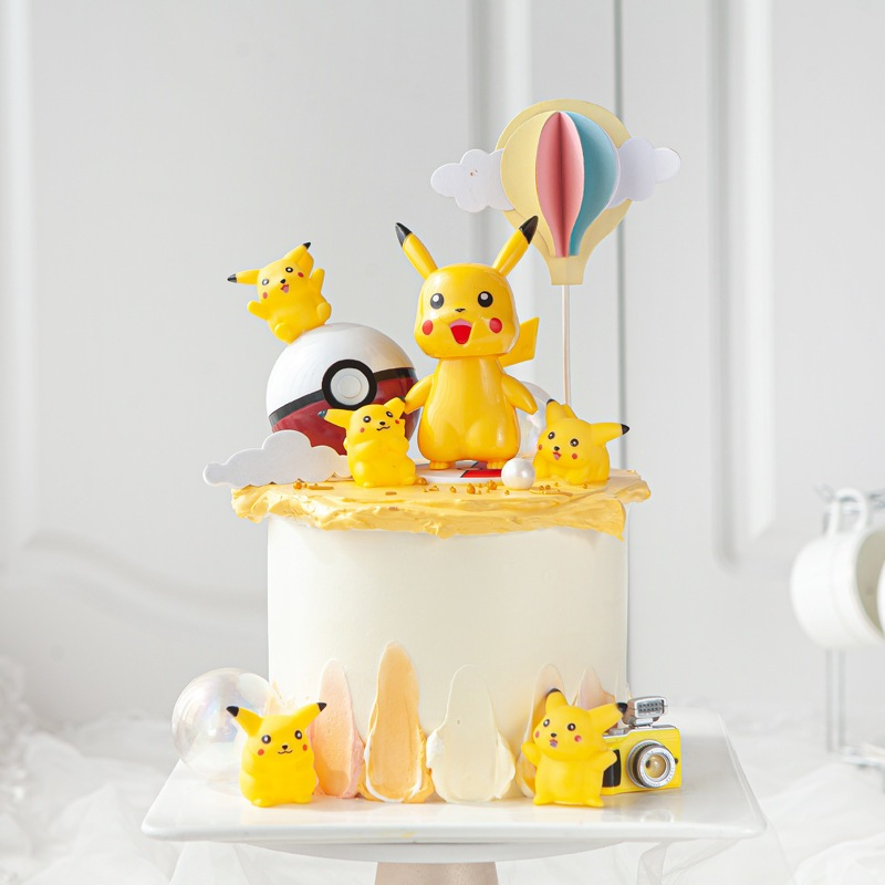 Jual [TOPPER POKEMON] Cake Topper Ulang Tahun Pokemon, Topper Cake ...