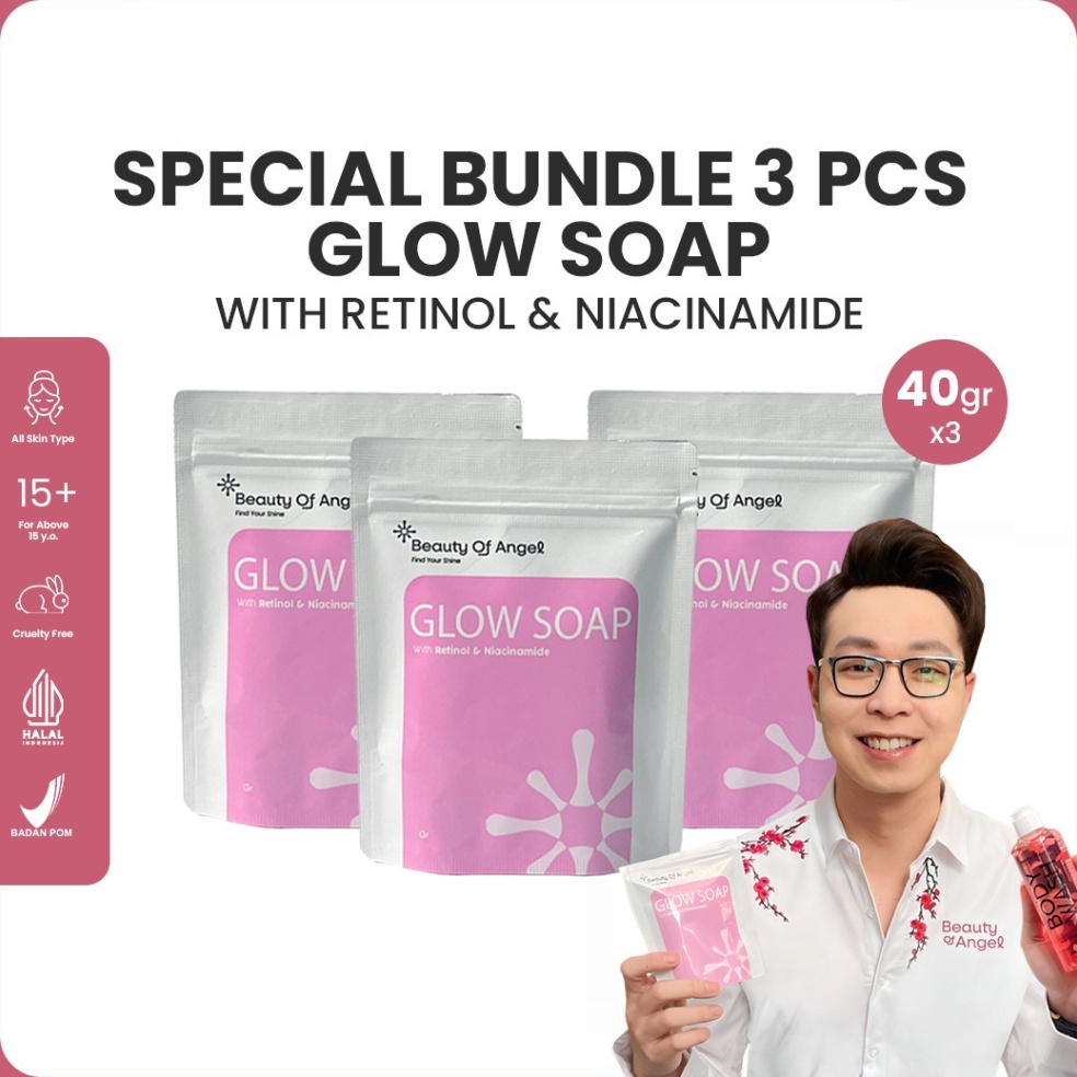 Jual Pusat Hemat Beauty Of Angel Glow Soap 4gr 3 PCSBeauty of Angel ...
