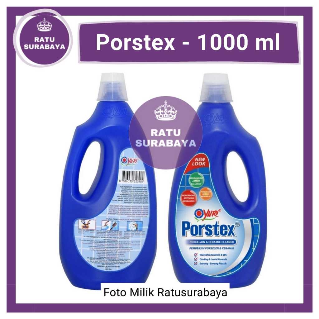 Jual Yuri Porstex Prostex 1 L Cairan Pembersih Porselen Keramik KM ...