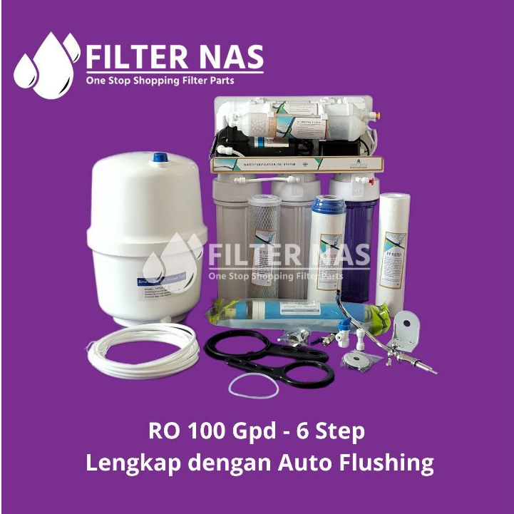 Jual Mesin RO Reverse Osmosis / RO undersink / Filter Air Langsung Minum/ | Shopee Indonesia