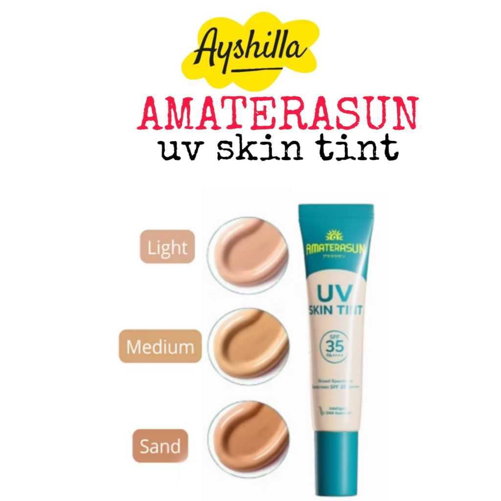 Jual Amaterasun UV Skin Tint SPF 35 PA++++ | Shopee Indonesia