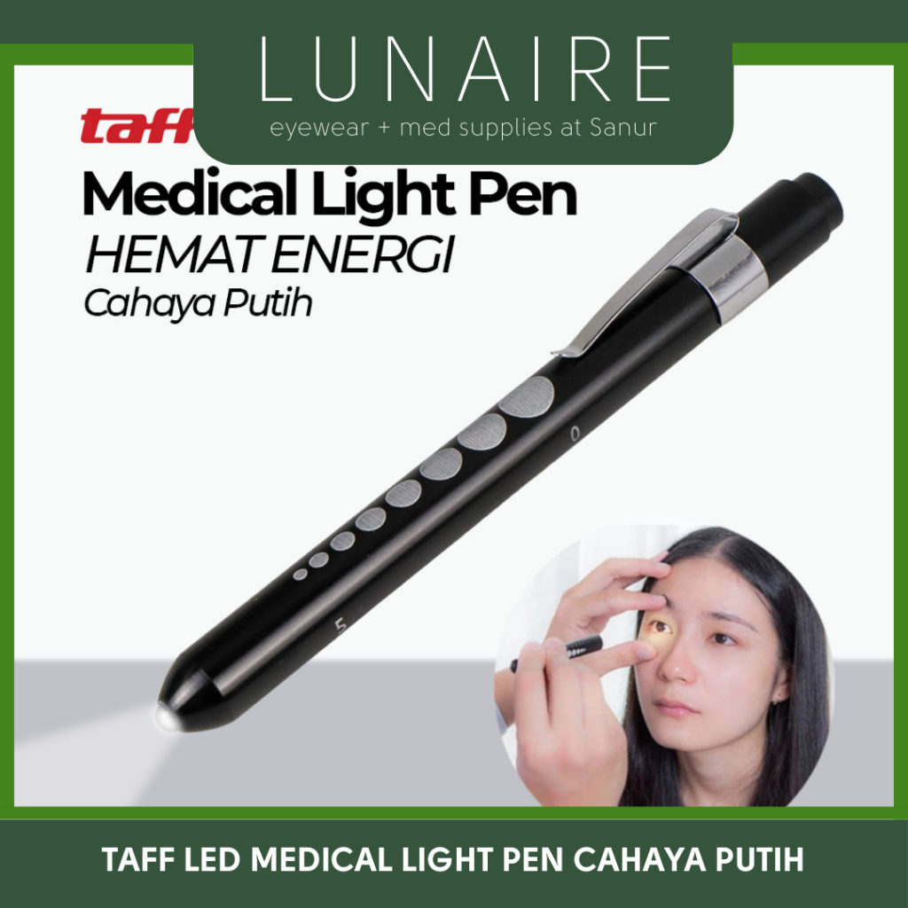 Jual TaffLED Medical light pen Senter LED Flashlight cahaya warna putih ...