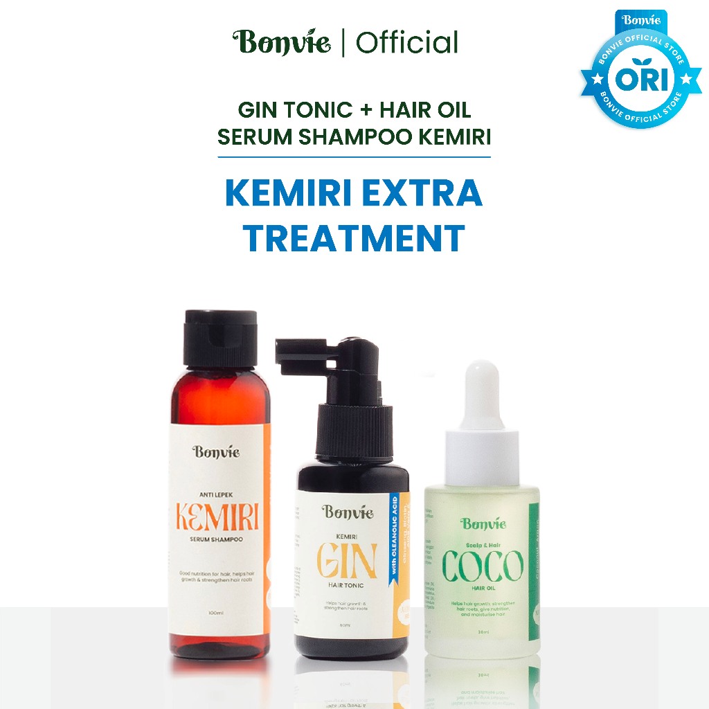 Jual FREE SHAMPOO 30ml - Bonvie Kemiri Extra Treatment (Hairfall ...