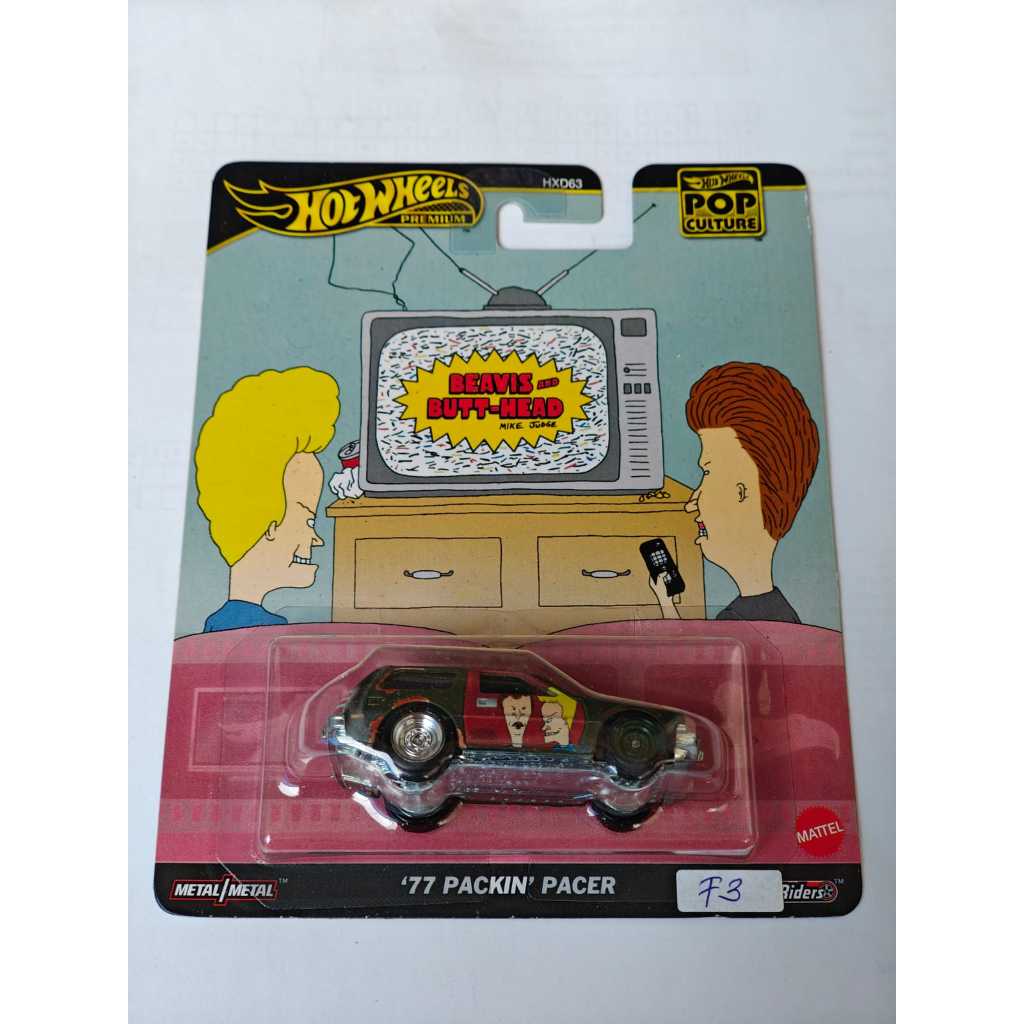 Jual Hot Wheels - 77 Packin Pacer Green Beavis And Butt-Head Pop ...