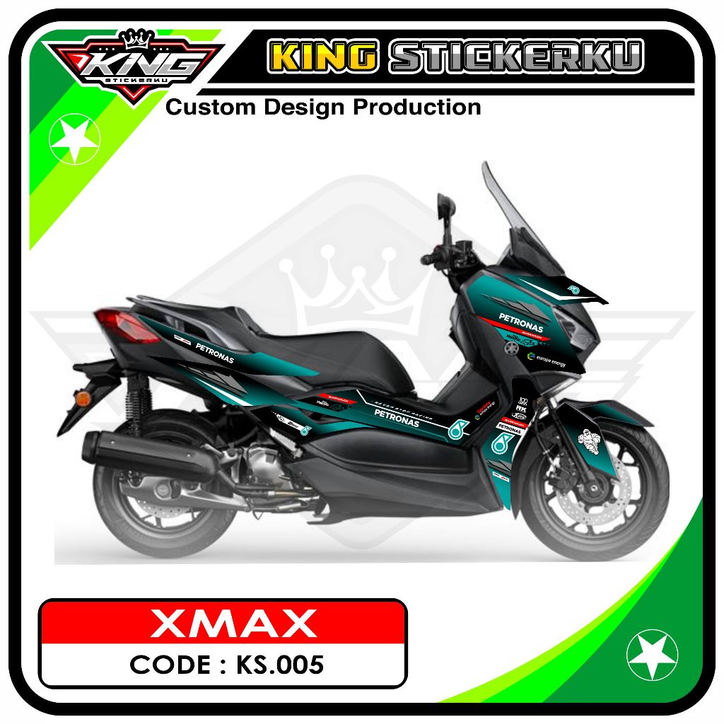 Jual Stiker Yamaha XMAX Semi Full - Decal Sticker Striping Yamaha XMAX ...