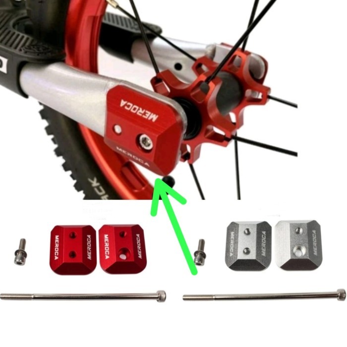 Jual Meroca Mur Baut As Pengunci Roda Pushbike Balance bike Bolt Ladder ...