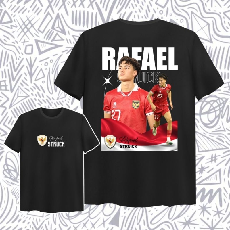 Jual Kaos TShirt Pemain Timnas Indonesia RAFAEL STRUIK Timnas Indonesia ...