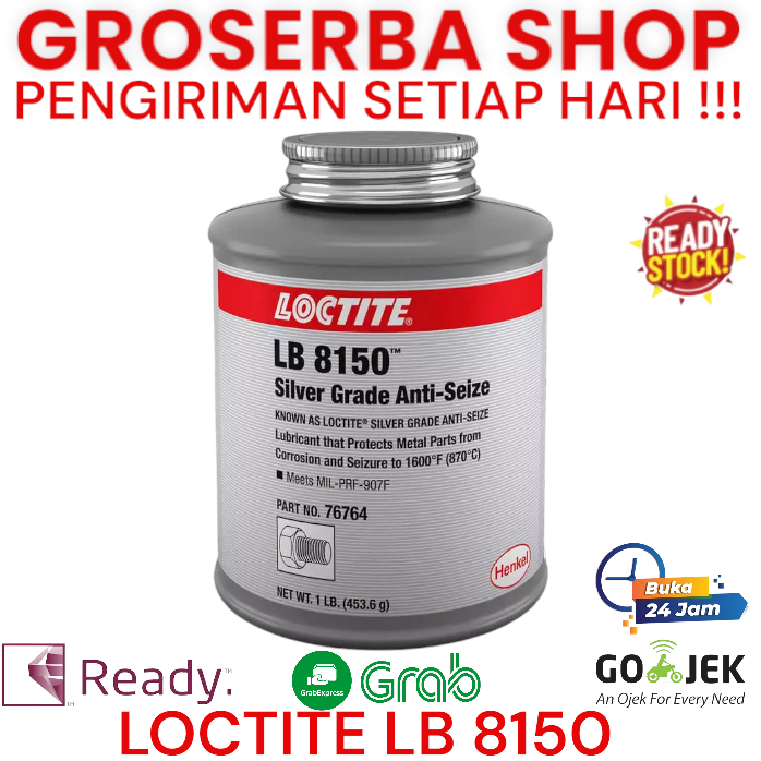 Jual LOCTITE LB8150 PELUMAS ORIGINAL - LOCTITE LB 8150 ANTI SEIZE ...