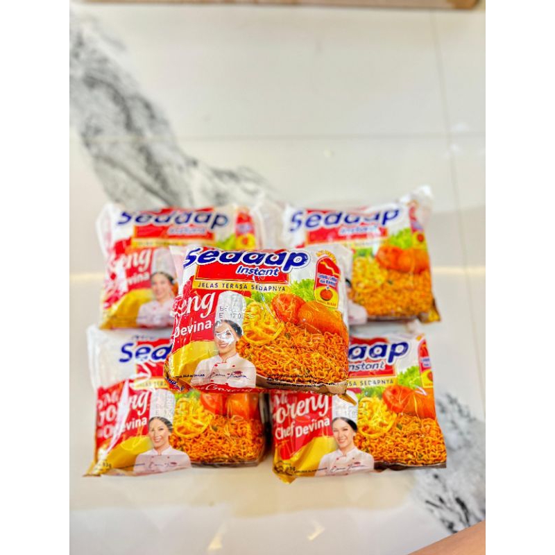Jual [Isi 5 Bungkus] MIE SEDAP GORENG ala Chef Davina | Shopee Indonesia