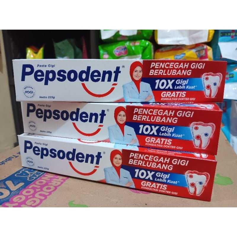 Jual Pasta Gigi Pepsodent 225g | Shopee Indonesia