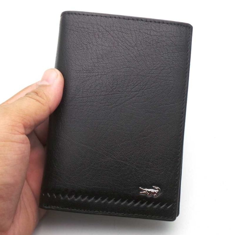 Jual Dompet Tanggung Kulit Asli Pria Branded Murah - RGU-4 BLACK ...