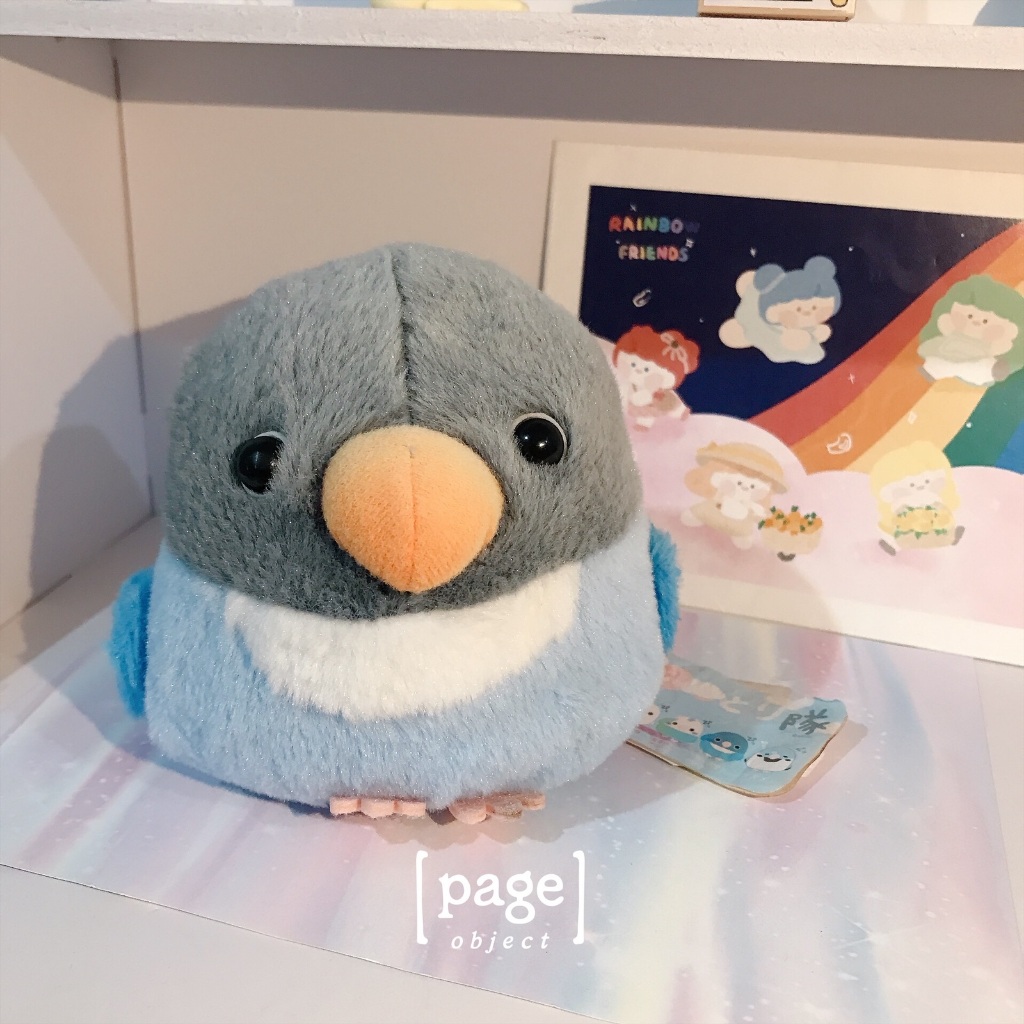 Jual AMUSE Kotoritai Bird Java Sparrow / Blue Budgie [Preloved] - Plush ...