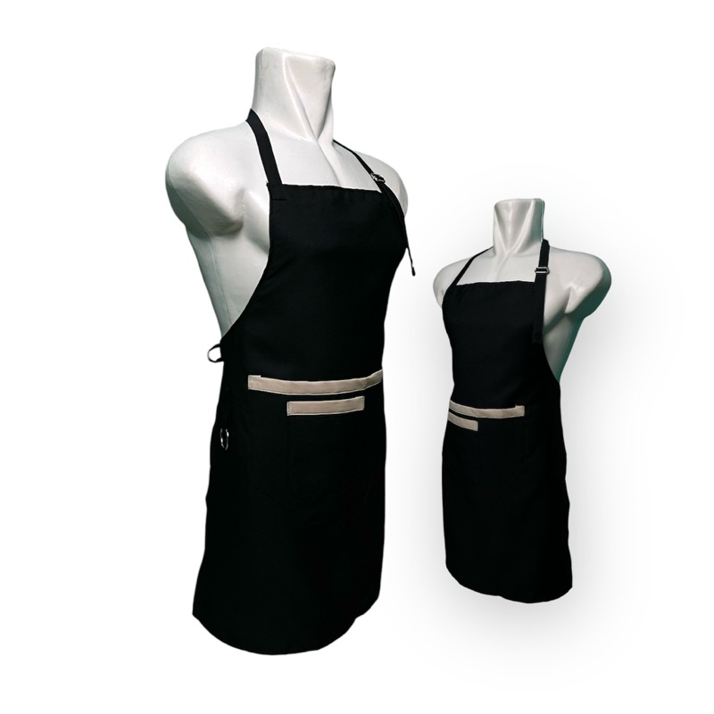 Jual RB apron celemek barista bahan kain katun Drill kuat dan tabal ...