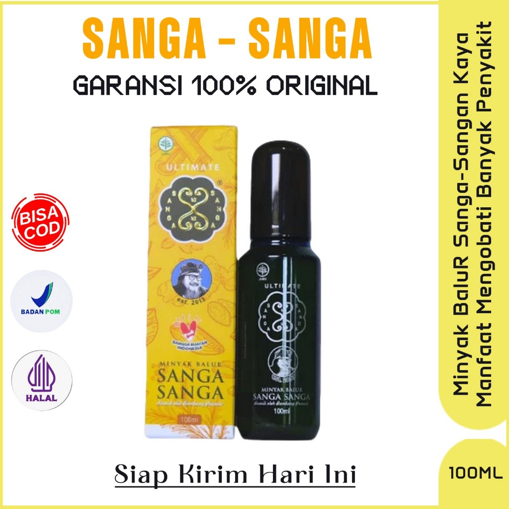 Jual Minyak Sanga Sanga Ultimete Original Minyak Balur Message Healing ...