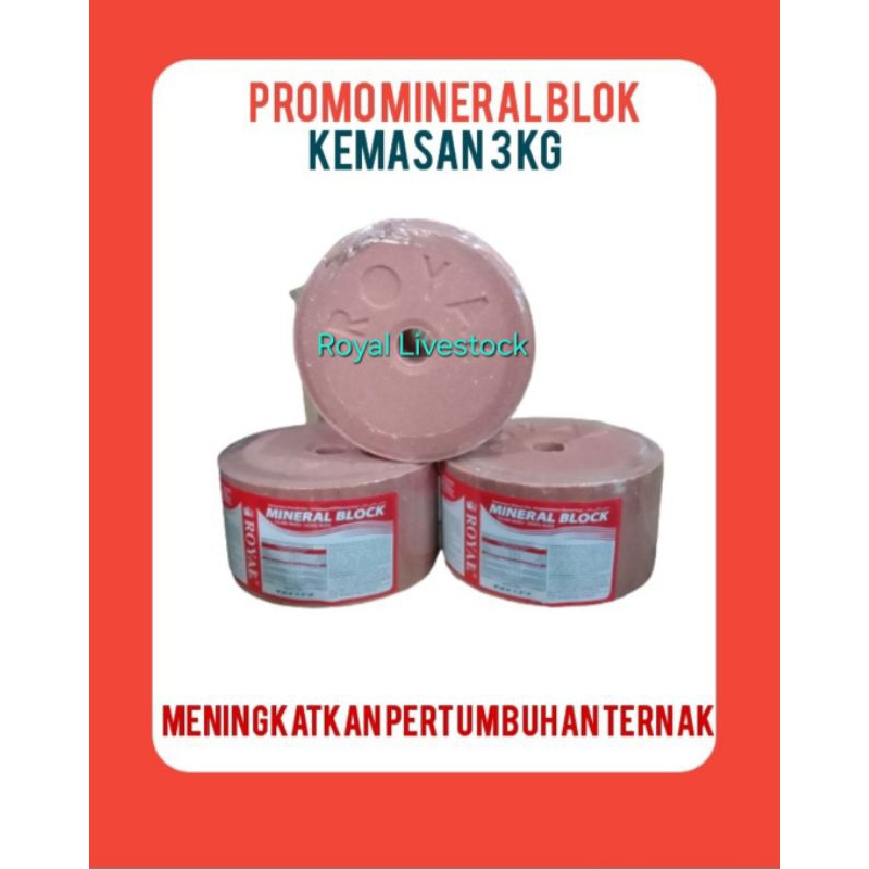 Jual Garam Jilat Mineral Block Royal Ilac | Shopee Indonesia