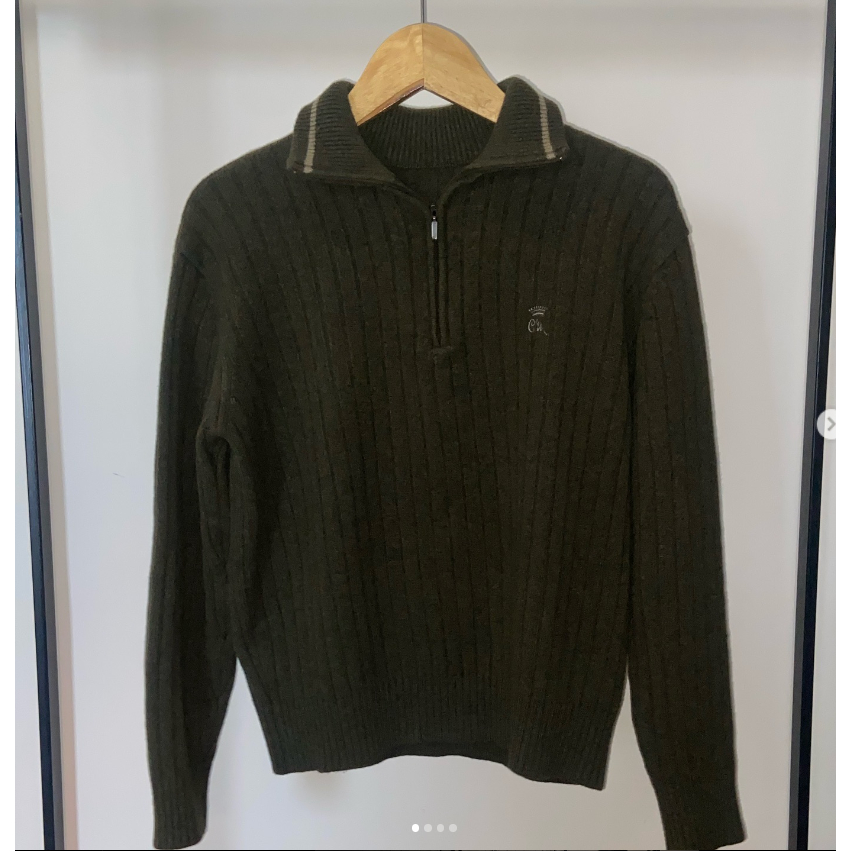 Jual countess mara half zip sweater | Shopee Indonesia