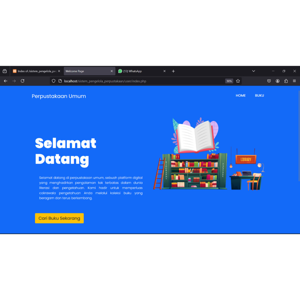 Jual Source Code Sistem Pengelola Perpustakaan By Riz Development ...