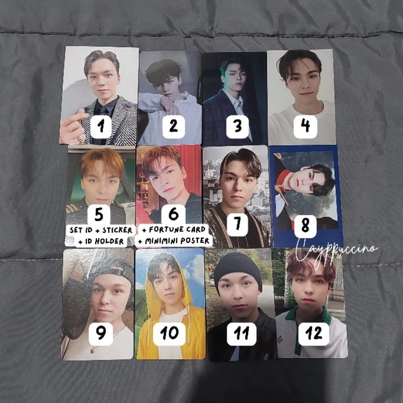 Jual SEVENTEEN Vernon Official Photocard | Shopee Indonesia