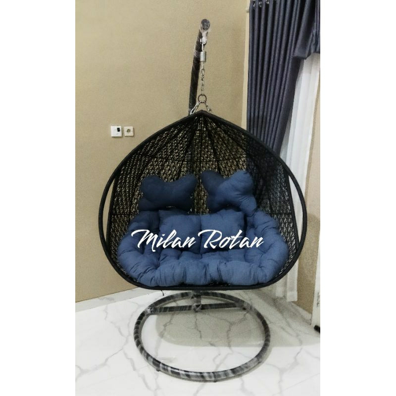Jual Ayunan Gantung Semi Jumbo Rotan Sintetis Shopee Indonesia