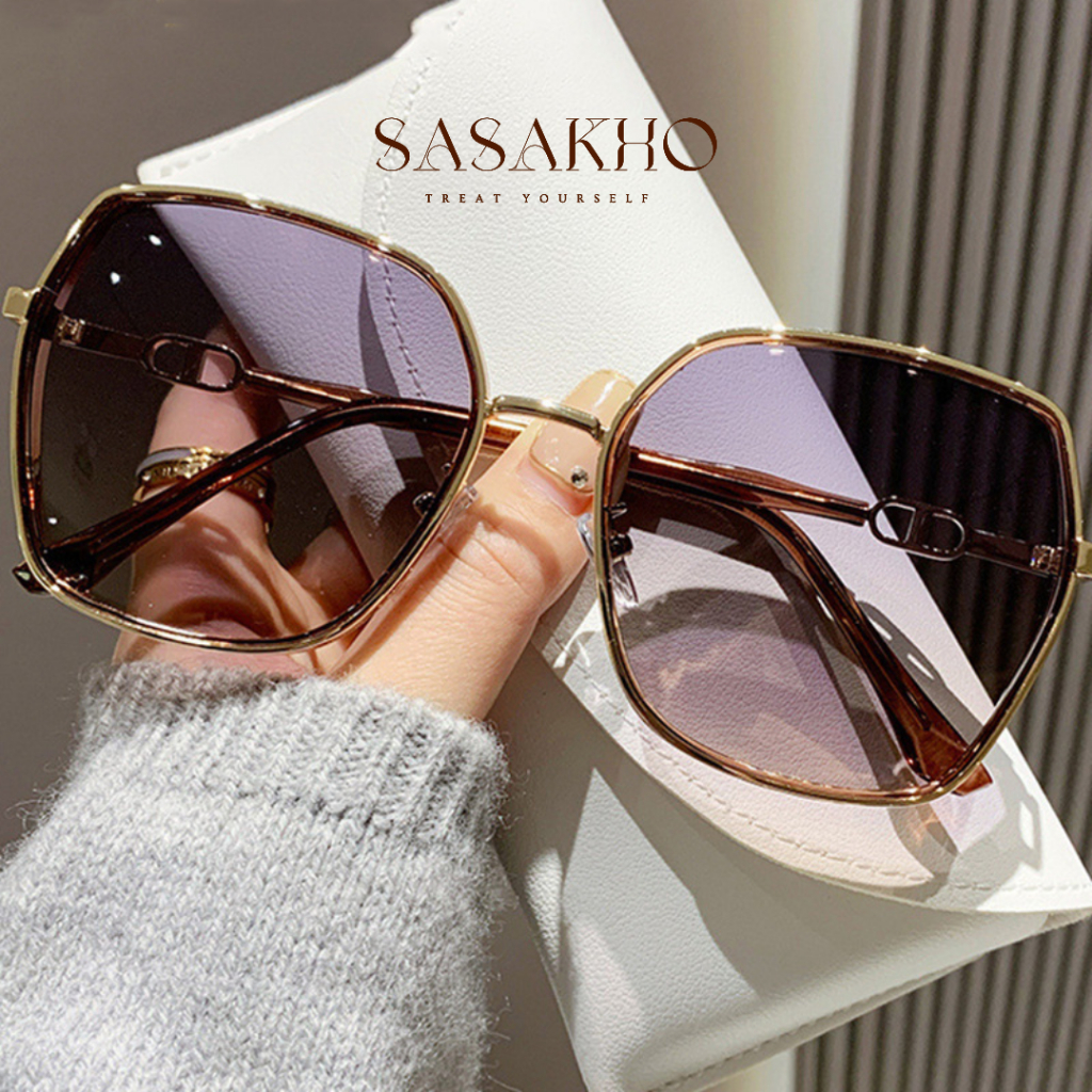 Jual [Free Dompet] Kacamata hitam matahari wanita polarized dengan desain yang simple elegan ...