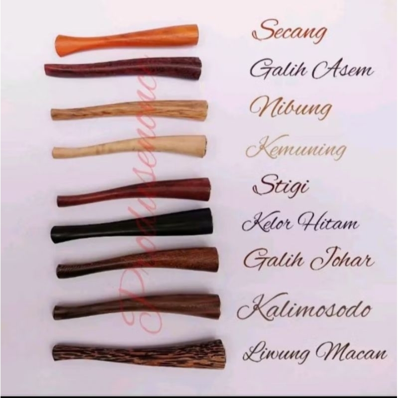 Jual Once pipa kayu asem full galih kelor liwung scang stigi | Shopee ...