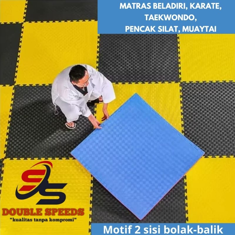 Jual Matras beladiri MVP bolak-balik tebal 2,3cm /matras taekwondo ...