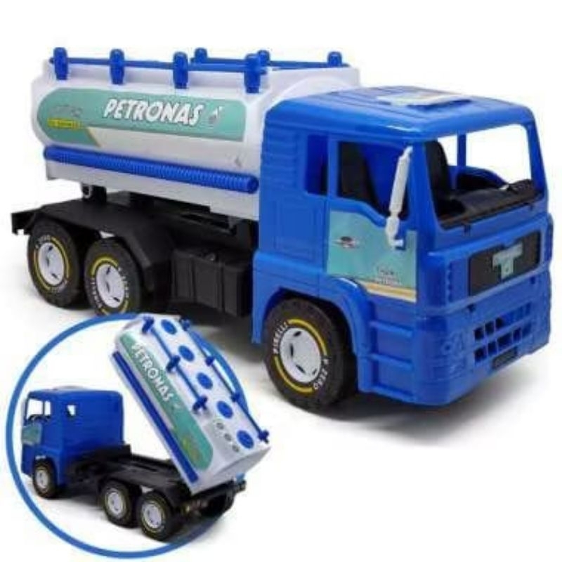 Jual BYBO 622 mainan anak truk tangki besar pertamina shell petronas ...
