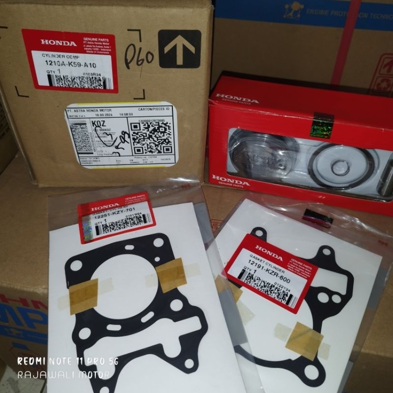 Jual PAKET BLOK SEHER SET VARIO 150 K59 AHM ORIGINAL (BACA DESKRIPSI ...