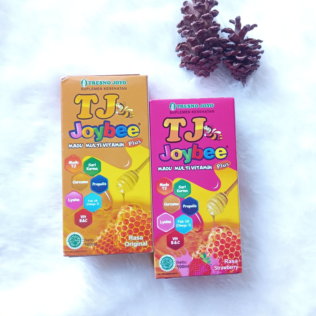 Jual MADU TJ | TJ JOYBEE BOTOL 100ML | RASA ORIGINAL | RASA STRAWBERRY ...