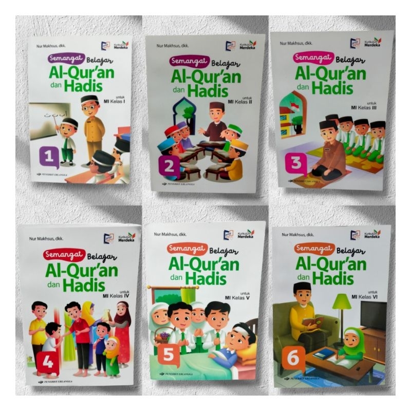 Jual Semangat belajar Al-Qur'an dan hadits untuk SD kelas 1, 2, 3 4, 5, 6 kurmer | Shopee Indonesia
