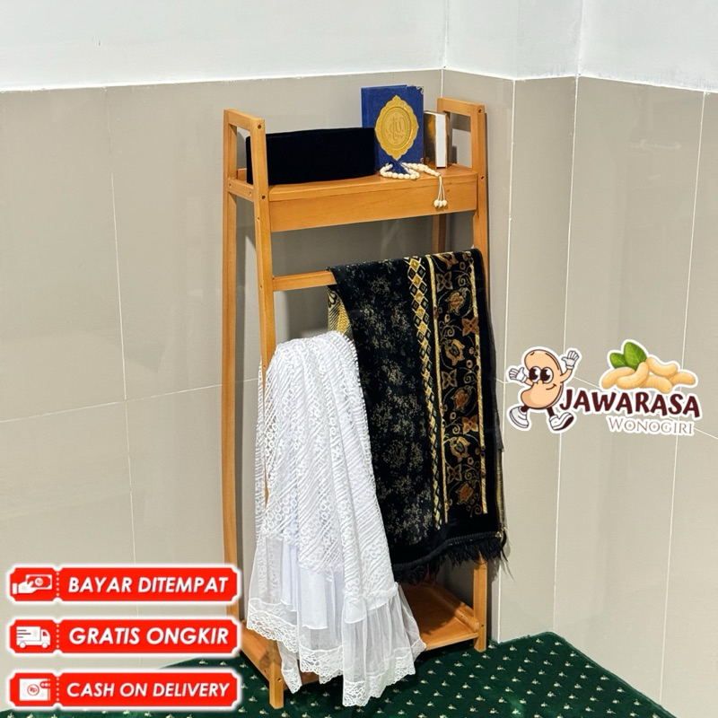 Jual RAK GANTUNGAN MUKENA/HIJAB AESTHETIC [FULL FURNISH] | Shopee Indonesia