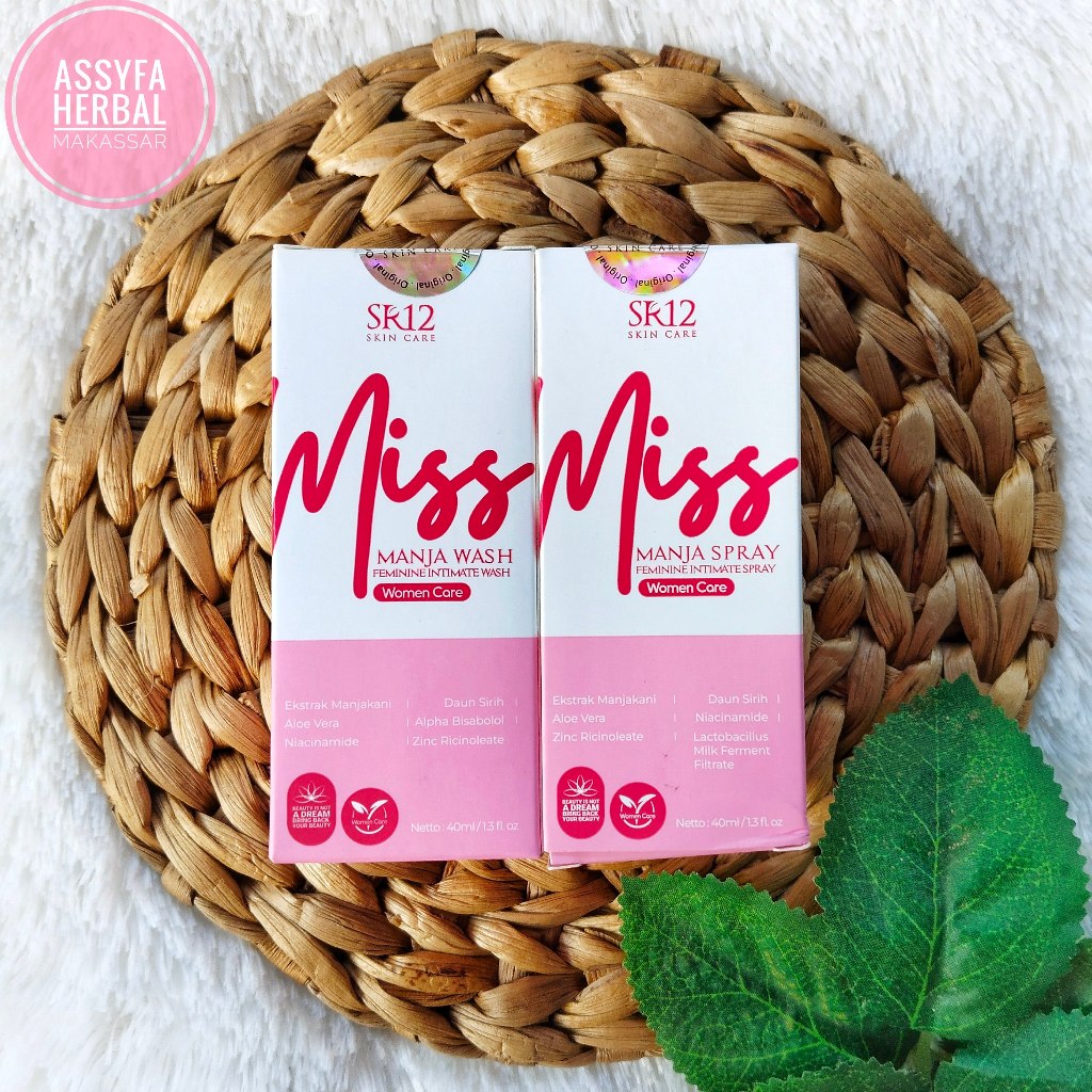 Jual Miss Manja Wash dan Miss Manja Spray SR12 40 mL | Shopee Indonesia