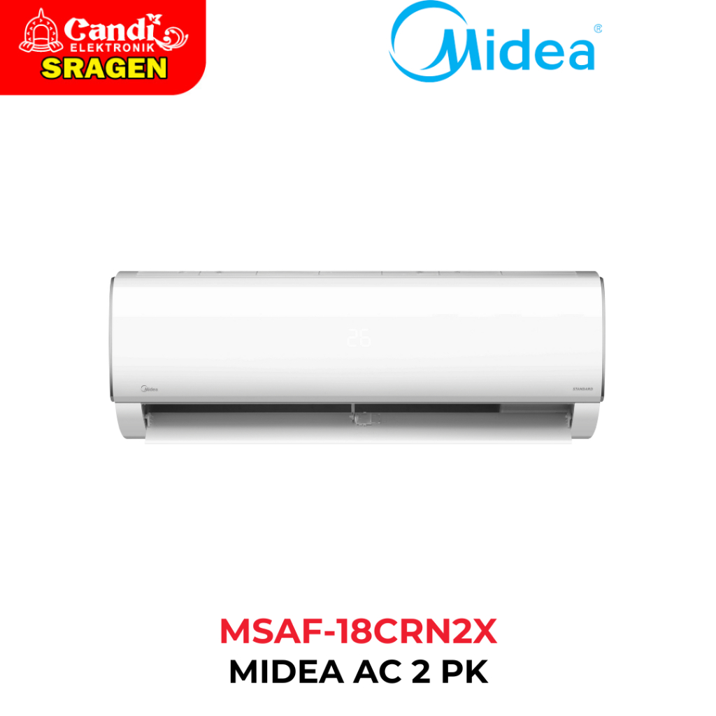 Jual MIDEA AC Split 2 Pk Standard - MSAF-18CRN2X | Shopee Indonesia