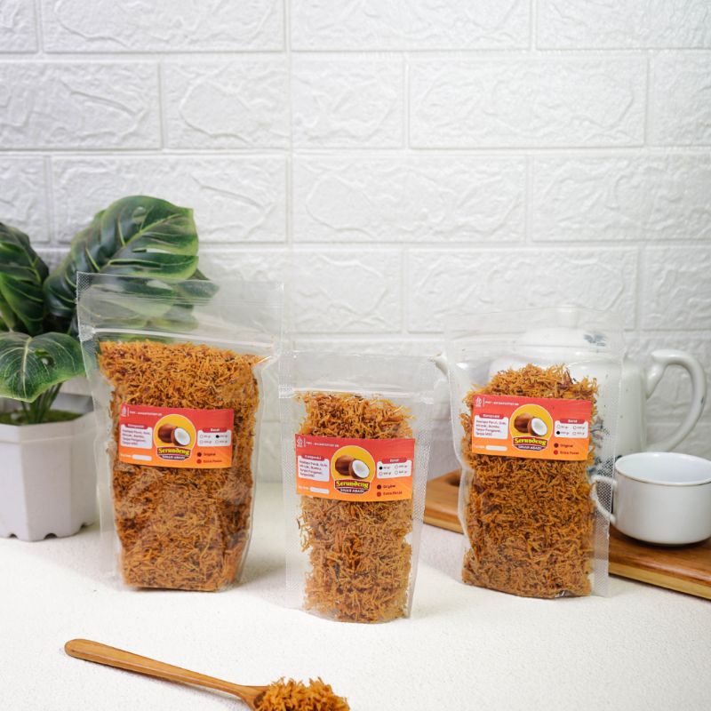 Jual [100GR] SERUNDENG KELAPA ASLI JOGJA ORIGINAL & PEDAS ENAK MANIS ...