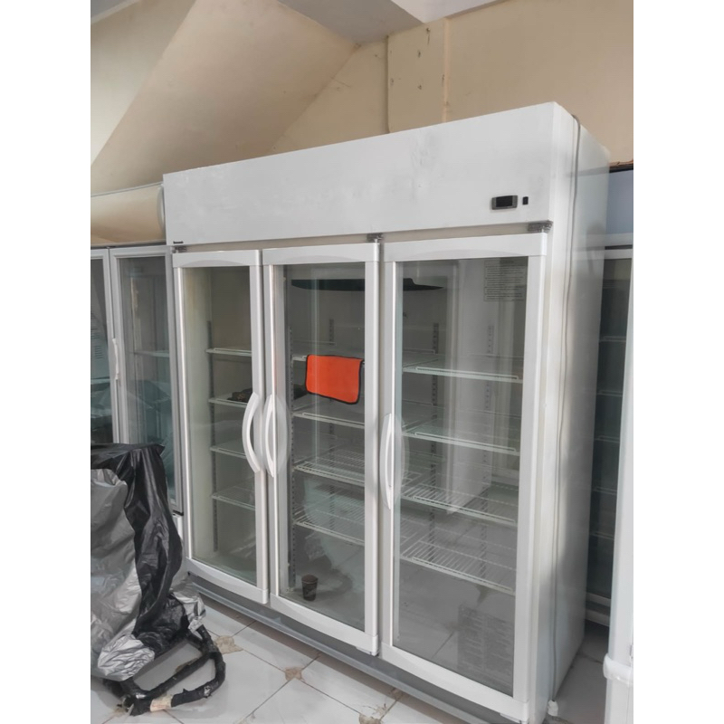 Jual kulkas chille showcase 3 pintu merk panasonic second | Shopee ...