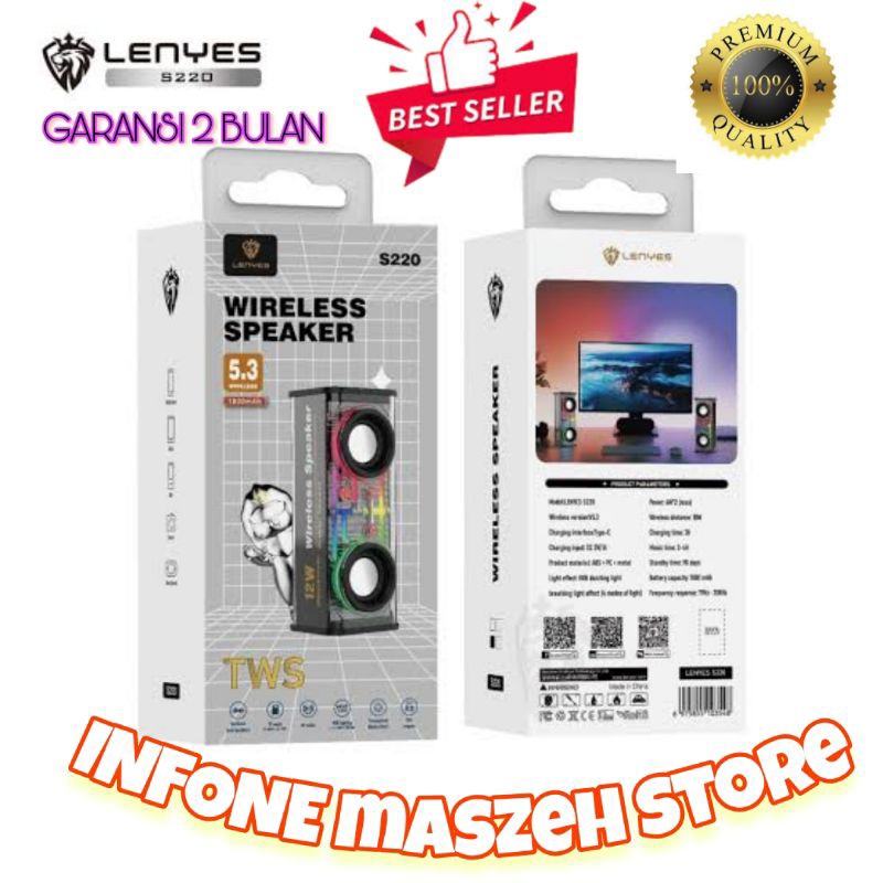 Jual LENYES S220 Pro Series 100% Ori Bukan KW bukan Kualitas Abal ...