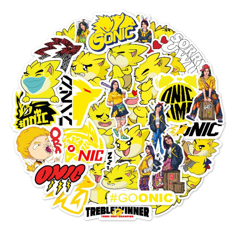 Jual STIKER ONIC ESPORTS STICKER PACK | Shopee Indonesia