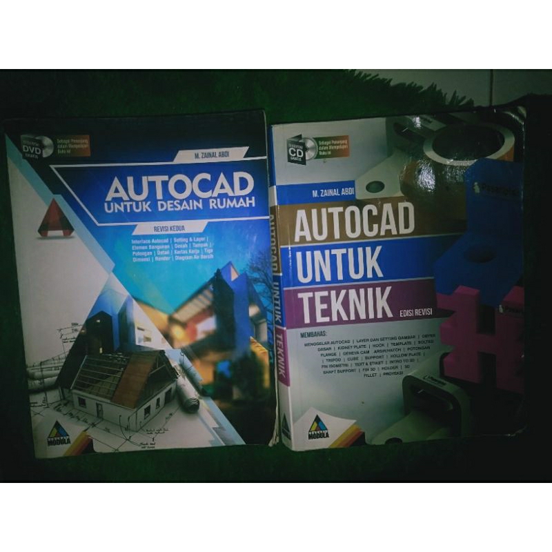 Jual buku Autocad cocok untuk pemula 2pcs | Shopee Indonesia