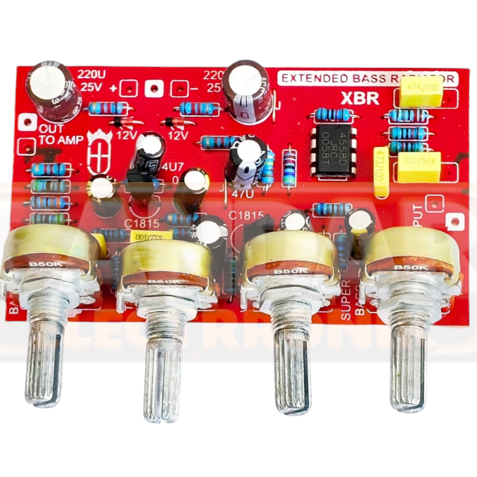 Jual Tone control mono Xbr Radiator Subwoofer 4 pot | Shopee Indonesia